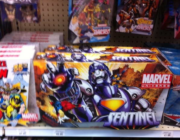 That Figures: NEWS: Marvel Masterworks Sentinel Spotted In Stores!