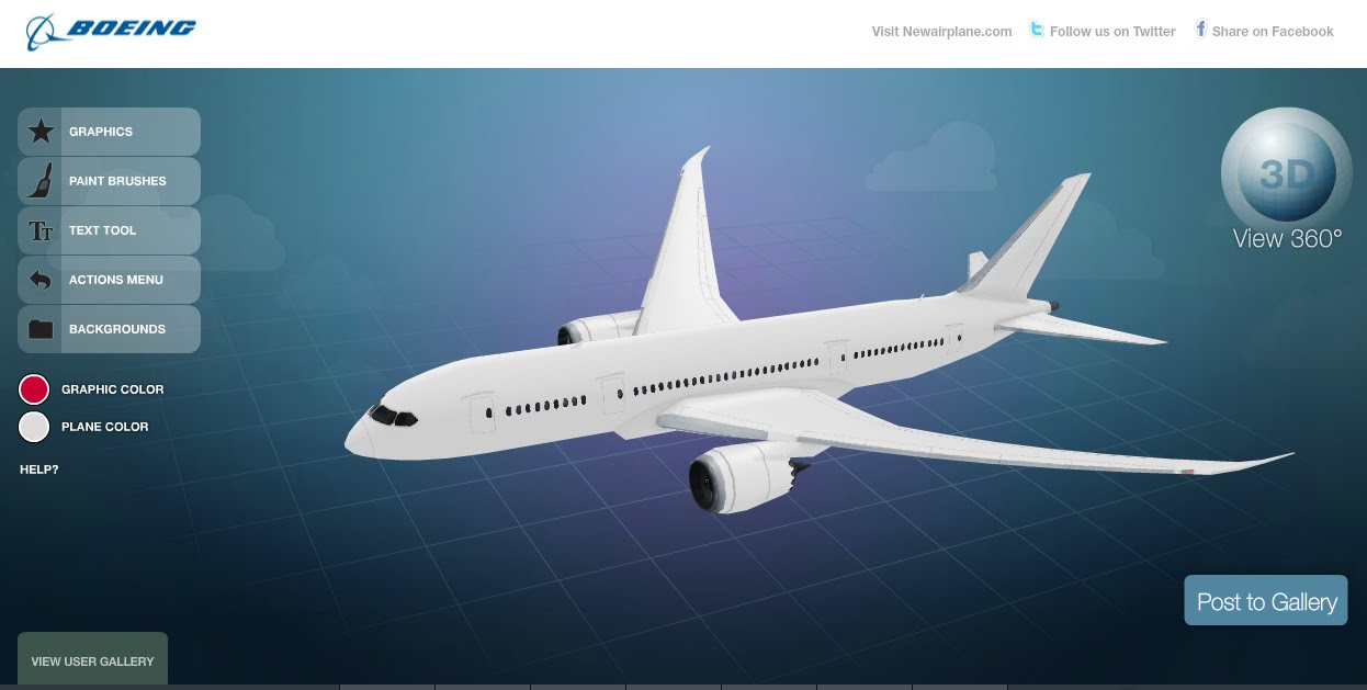 eFlightLevel.com: Boeing - Design your own 787 Dreamliner