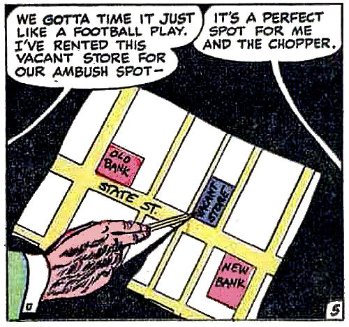 Pappy's Golden Age Comics Blogzine: Number 1665: Gotta have a plan