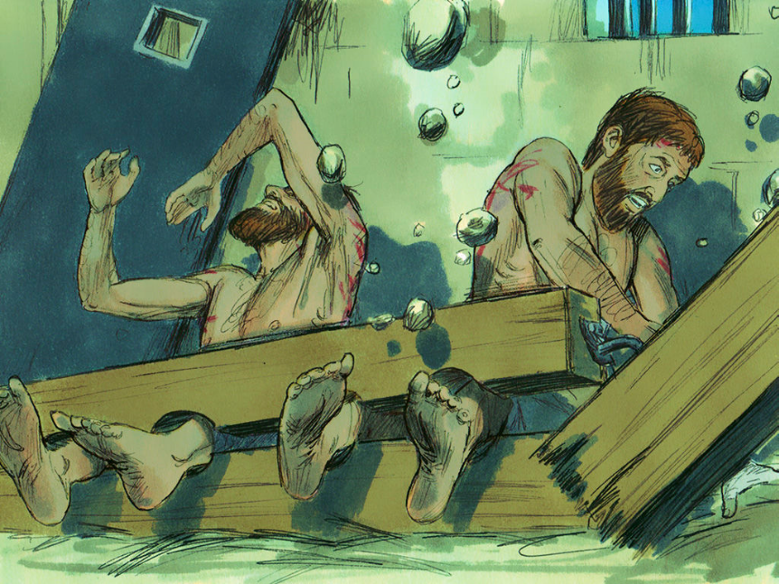 Paul and Silas Help a Jailer