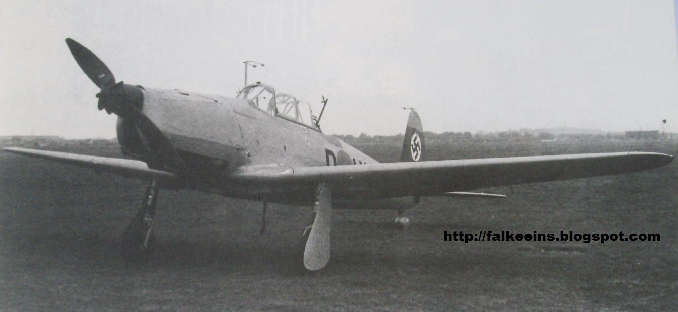 FalkeEins - the Luftwaffe blog: Arado Ar 96 gunnery training variant