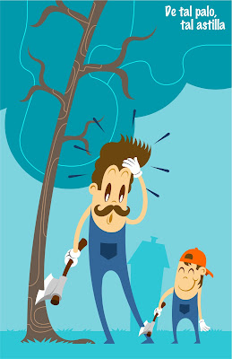 Mono... luego existo: De tal palo, tal astilla...