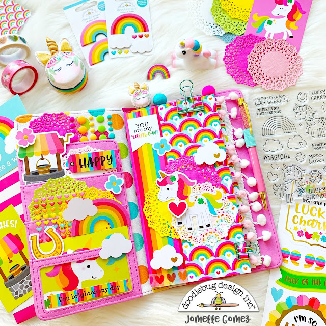 Doodlebug Design Inc Blog: LOTS O' LUCK - Planner Pages | with Jomelle