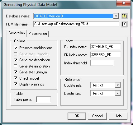 TUTORIAL MEMBUAT PDM DARI CDM