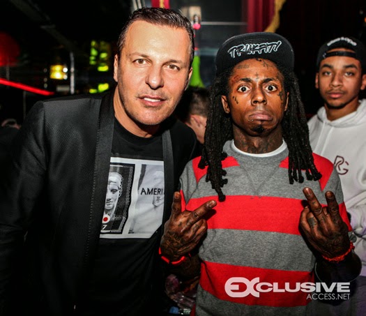 Lil Wayne Attends VIP ROOM In Paris, France For His European Tour After ...
