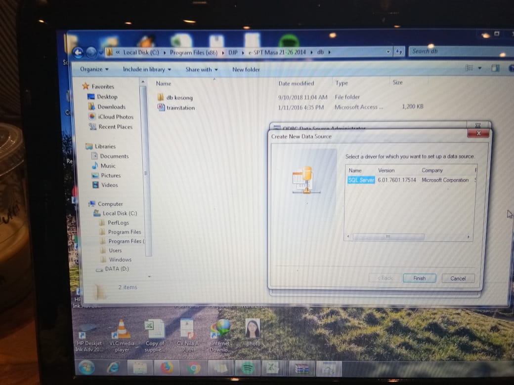 ESPT PPh 21 Cara Setting ODBC Yang Tidak Muncul Microsoft Access Driver ...