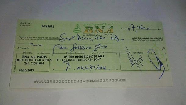 Comment Remplir Un Chèque Banque BNA Algérie ~ COMMENT REMPLIR