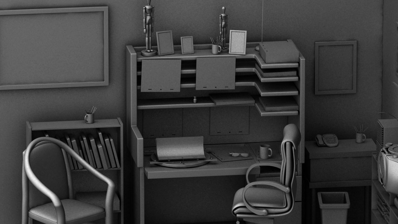 On The Lam: Animation Studio Background