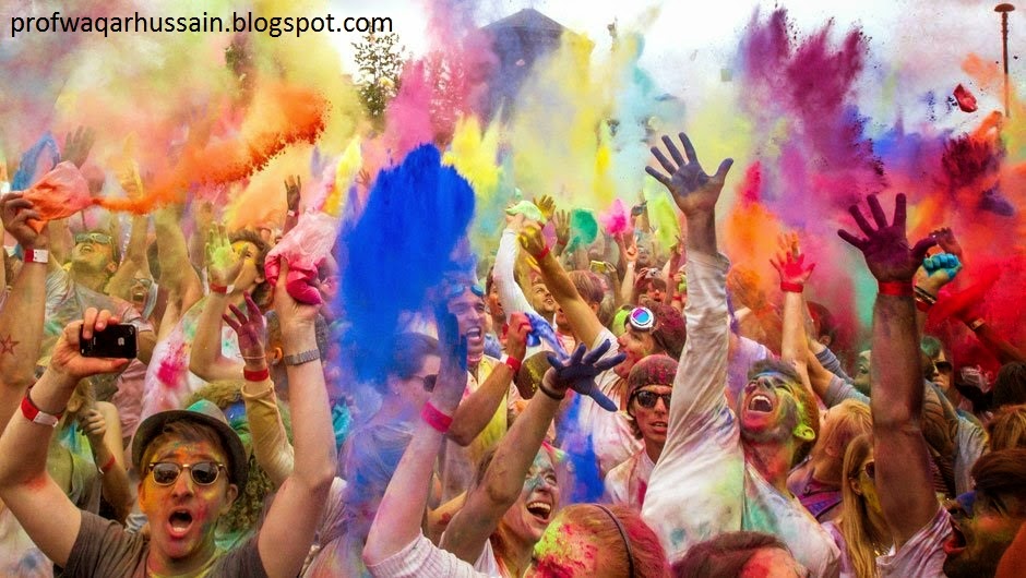Why colours are thrown on people in Holi Festival of Hindu? - Articles