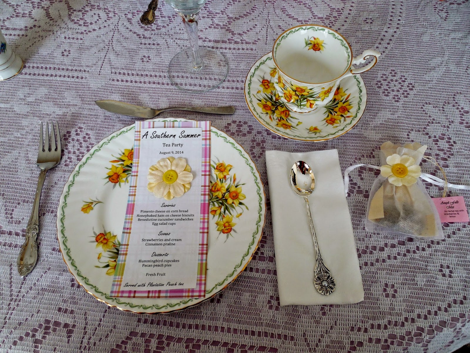 Teatime Journeys: A Southern Summer Tea Party