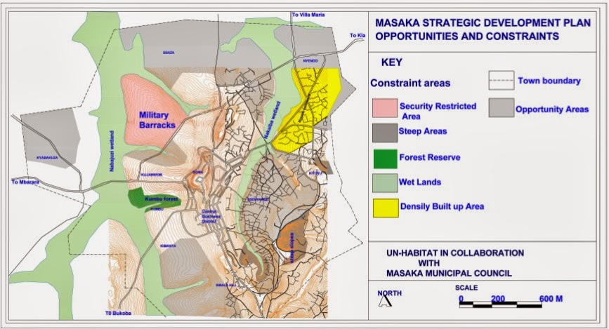 Masaka Urban Maps