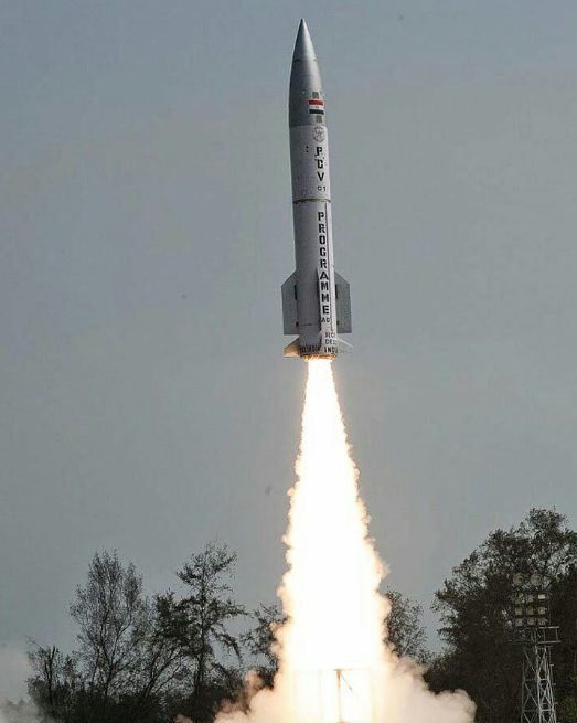 PDV Exo-Atmospheric Interceptor Missile India Successfully Test Fired ...