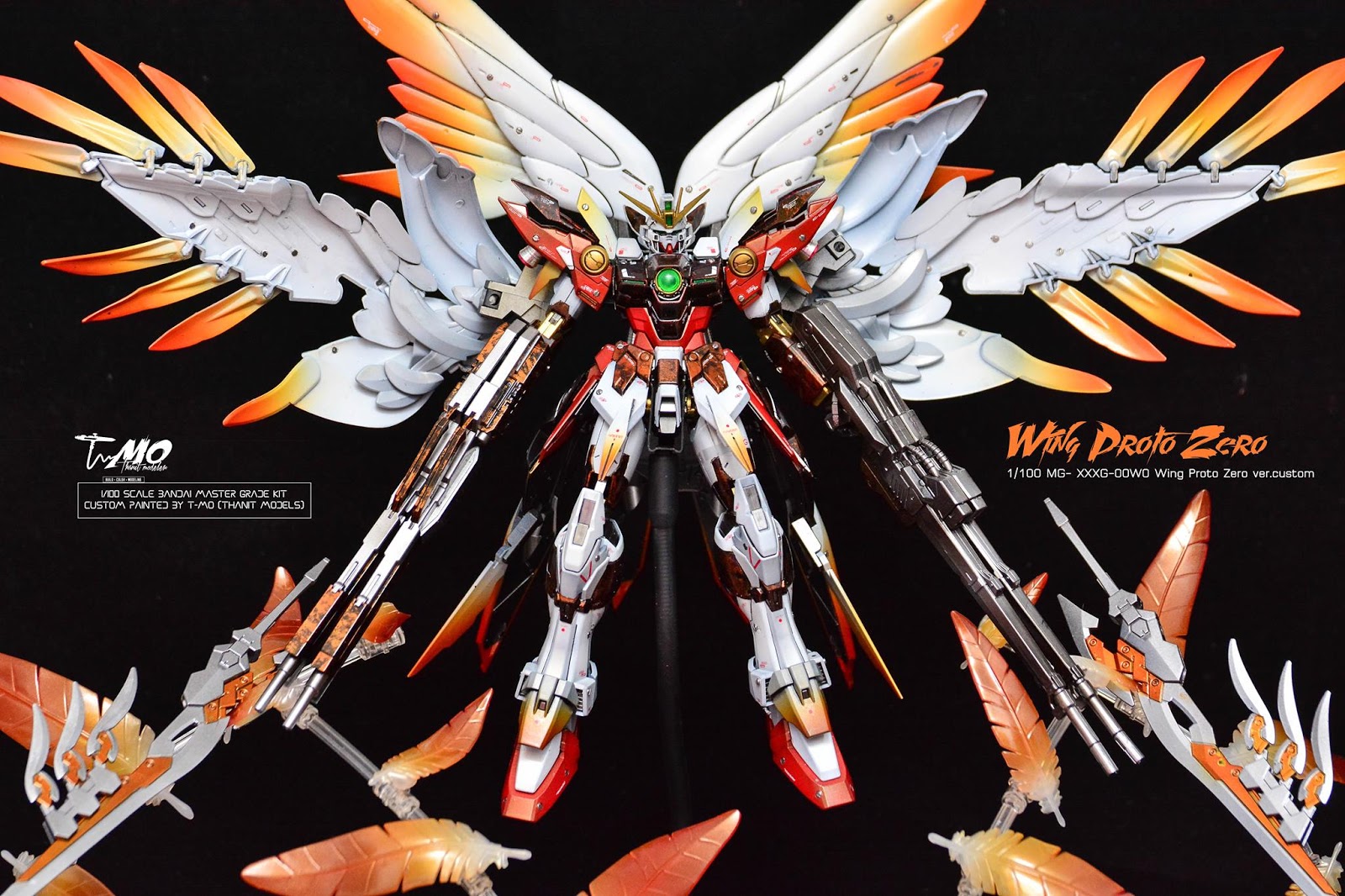 GUNDAM GUY: MG 1/100 Wing Proto Zero - Customized Build
