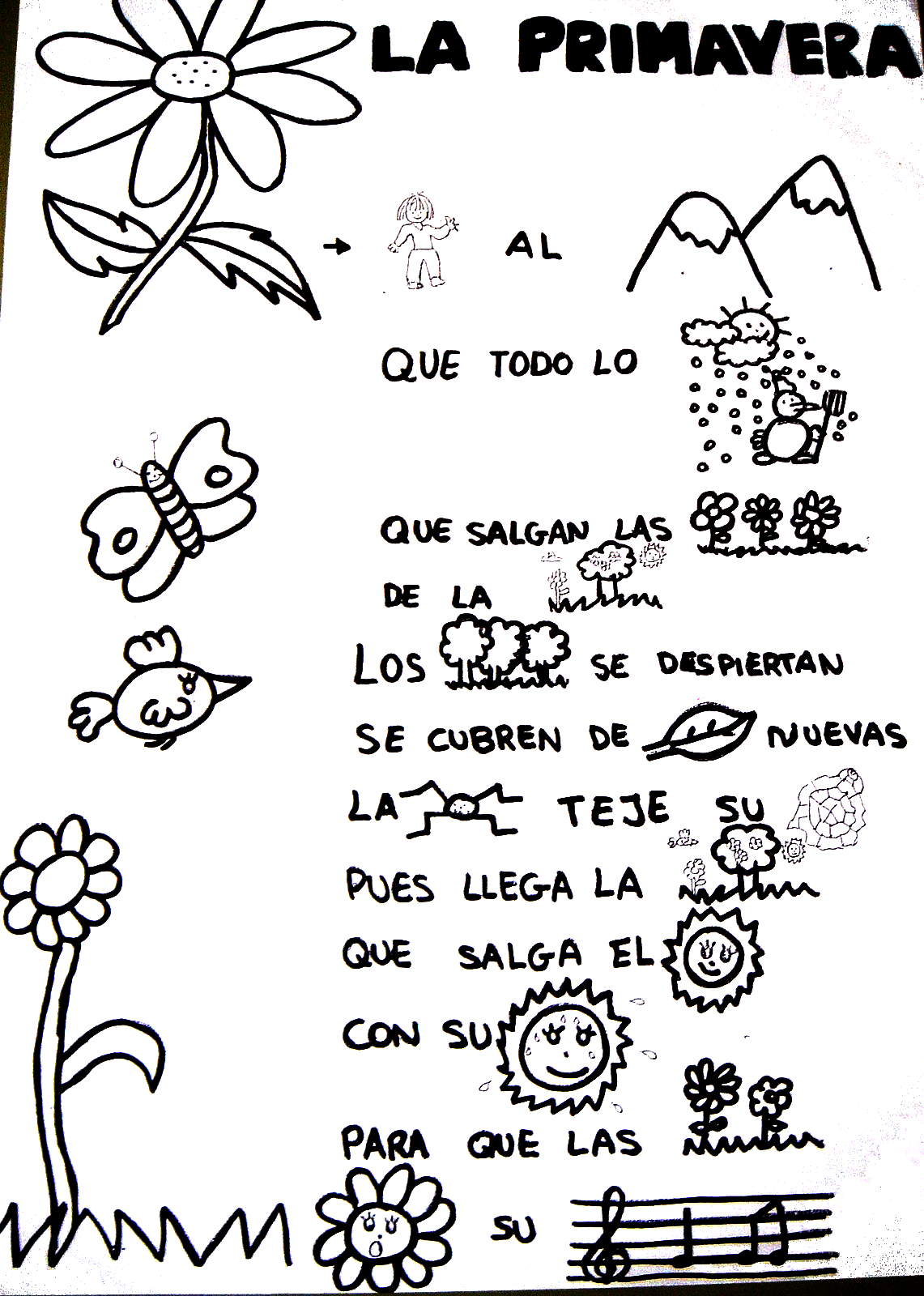 Mi Mundo Infantil: POESÍAS DE PRIMAVERA