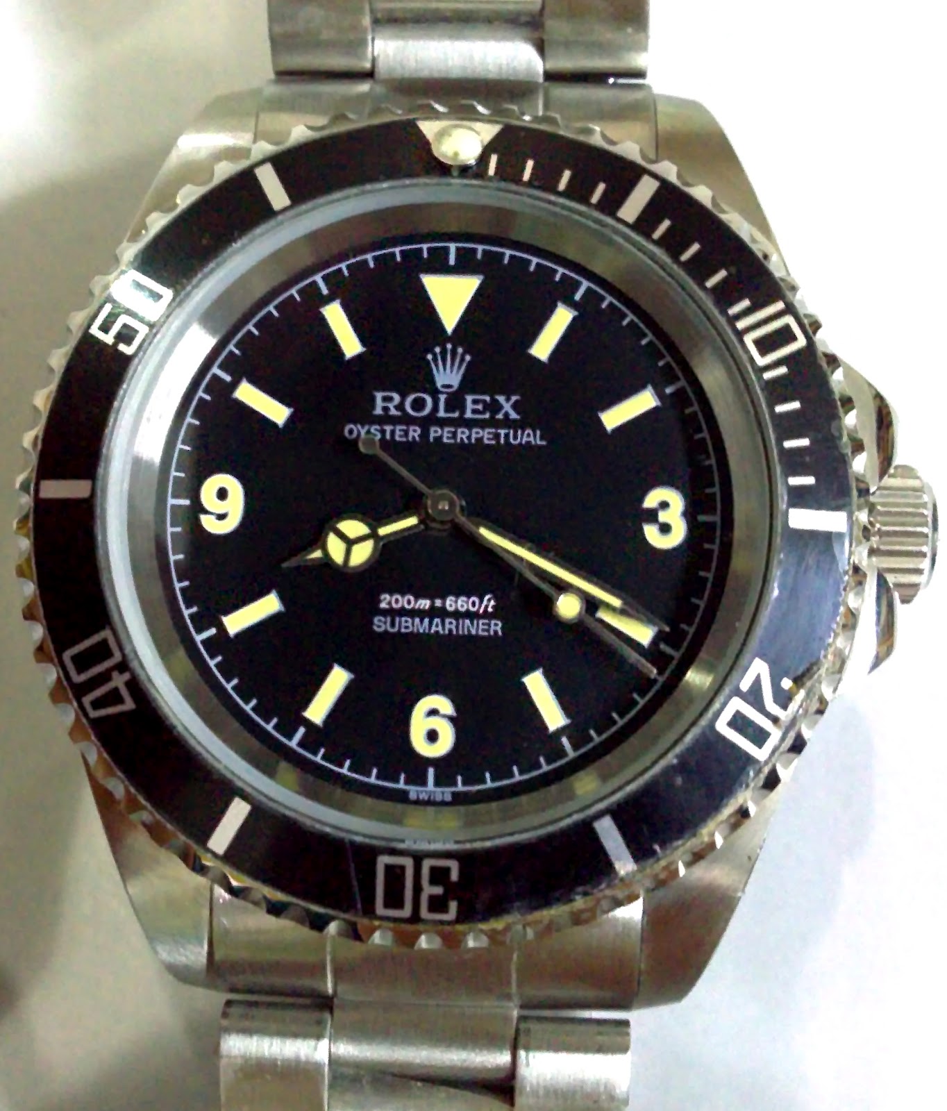koleksijampecks: jam rado diastar, submariner, comex submariner ...