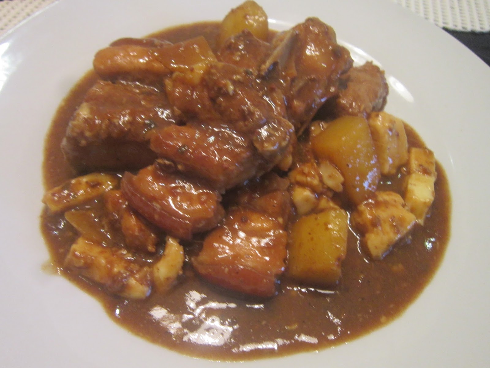 PORK CALDERETA Batangas Style