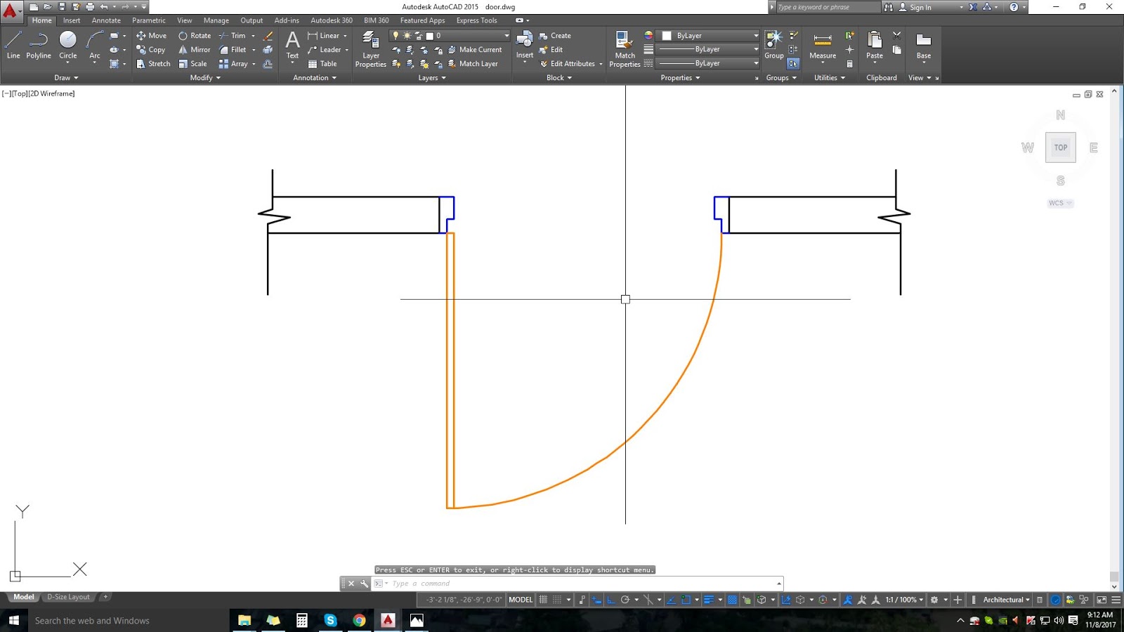 Making a Dynamic Door Block in AutoCAD (দেখুন কিভাবে একটি ডাইনামিক Door ...