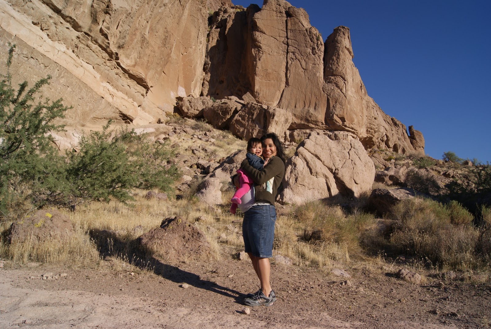 Wishful Thinking: Mountains in Kingman, Arizona?