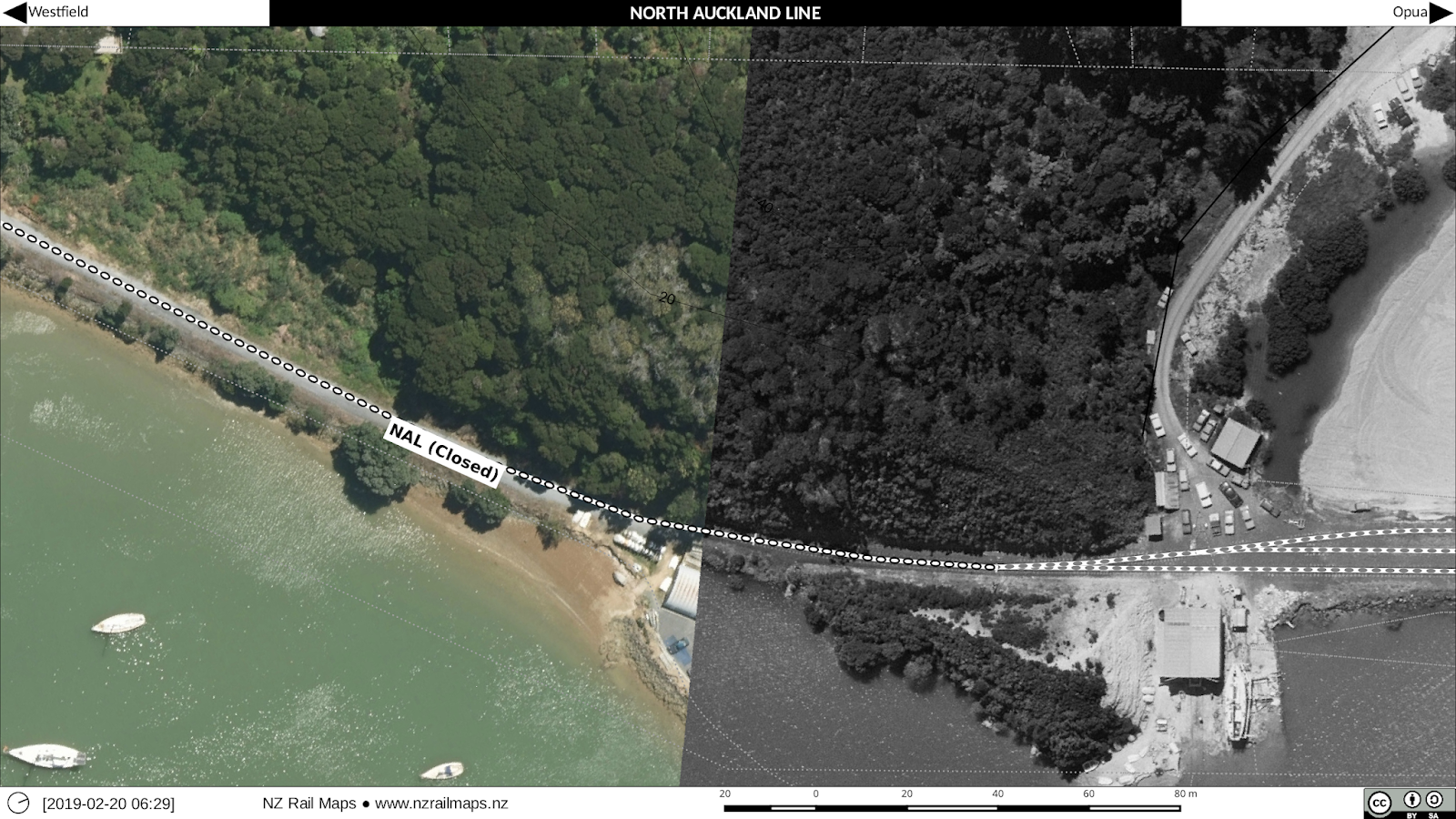 New Zealand Rail Maps: North Auckland Line [1A]: Opua-Kawakawa 1: Opua 1