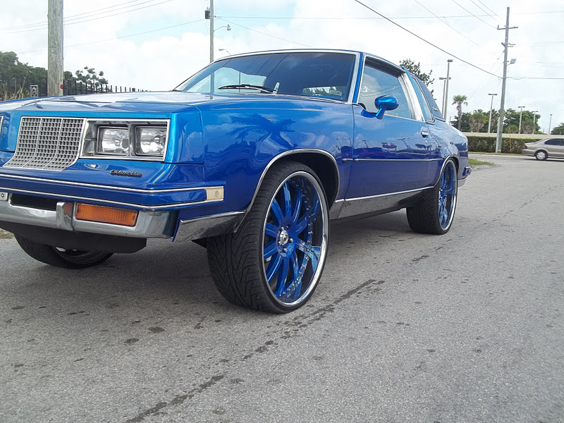 PHOTOGRAPHY BY MIAMIEARL: CANDY BLUE CUTLASS ON 24" ASANTI'S AT SUDAMAR