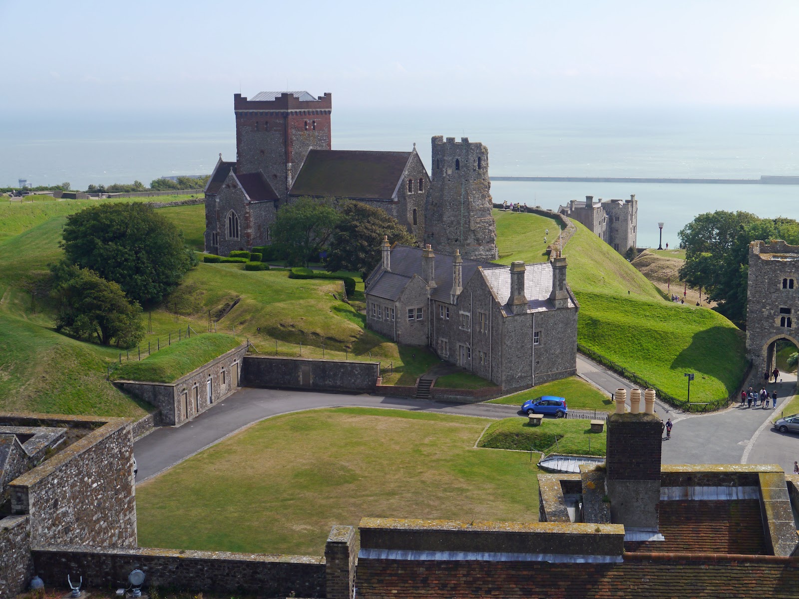 Photo blog: Dover Castle-Tower Roof