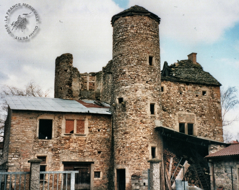 LA FRANCE MEDIEVALE: FRONTONAS (38) - Maison-forte de Certeau