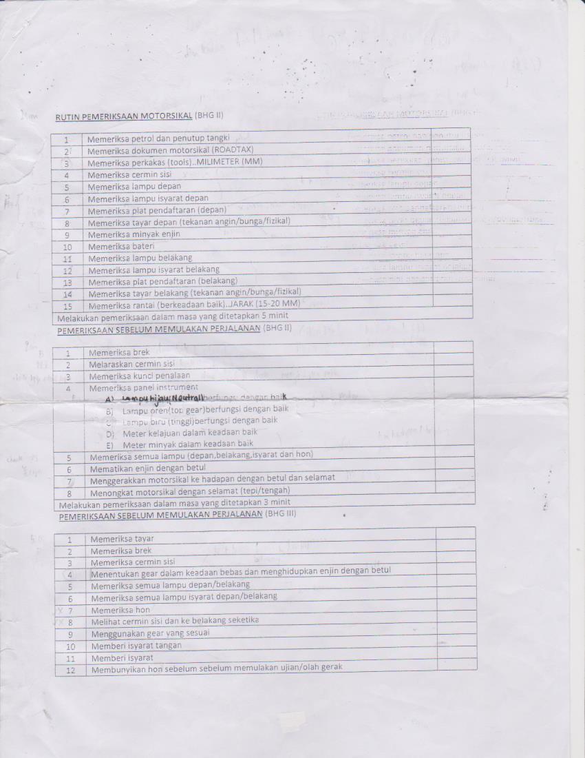Knowledge is infinite: Panduan melakukan RPK dan RSM dalam JPJ test ...