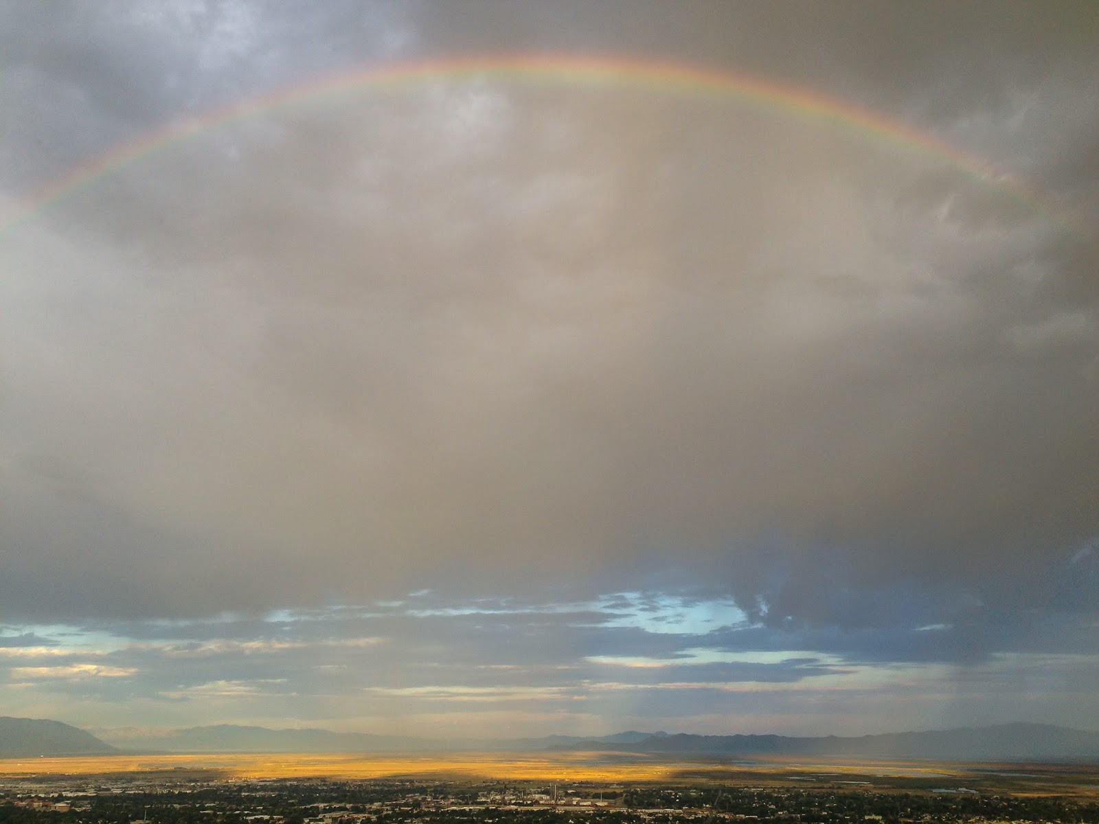 The Flying Baileys: Biggest Rainbow Ever?