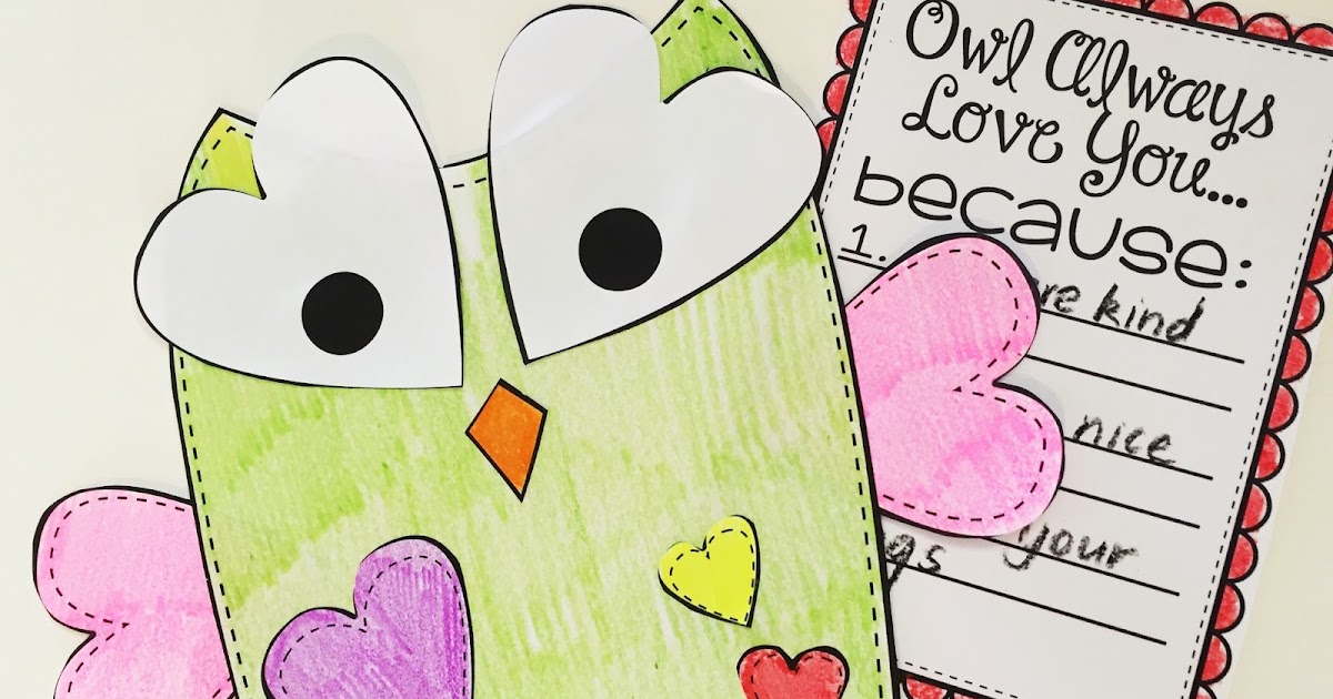 Owl Always Love You Printable Cut and Paste | From the Pond
