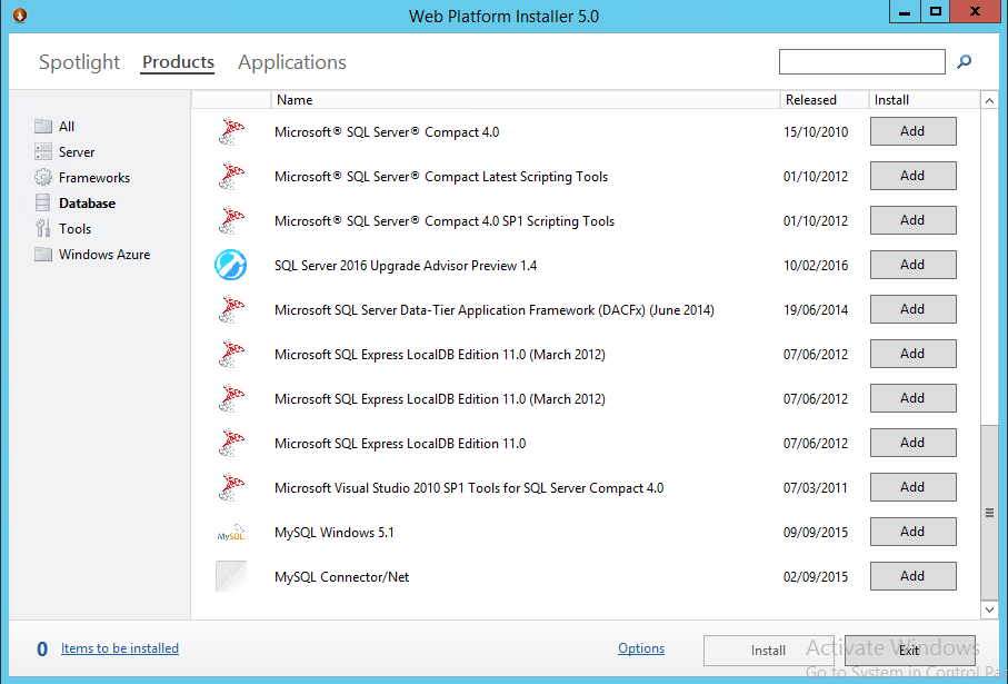Installation de glpi 0.9 sur un serveur Windows 2012 R2