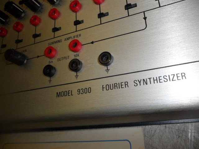 MATRIXSYNTH: PASCO SCIENTIFIC MODEL 9300 9307 FOURIER SYNTHESIZER