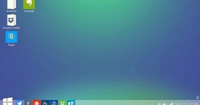 Science and Tekhnolog: Windows 9: As this the desktop display?