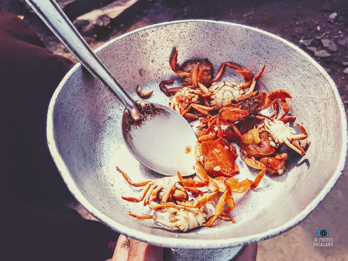 Some Naga food items one would normally see at local markets in ...