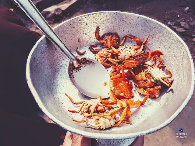 Some Naga food items one would normally see at local markets in ...
