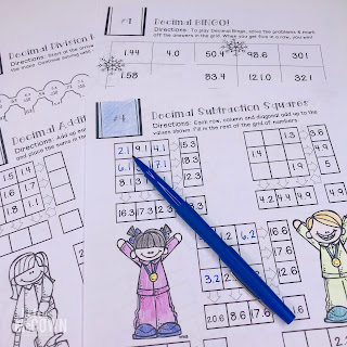 Kelly McCown: 5th Grade January Math