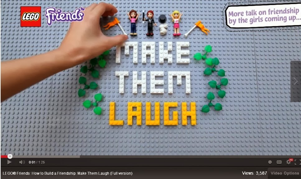 Launch of LEGO Friends' Friendship Campaign
