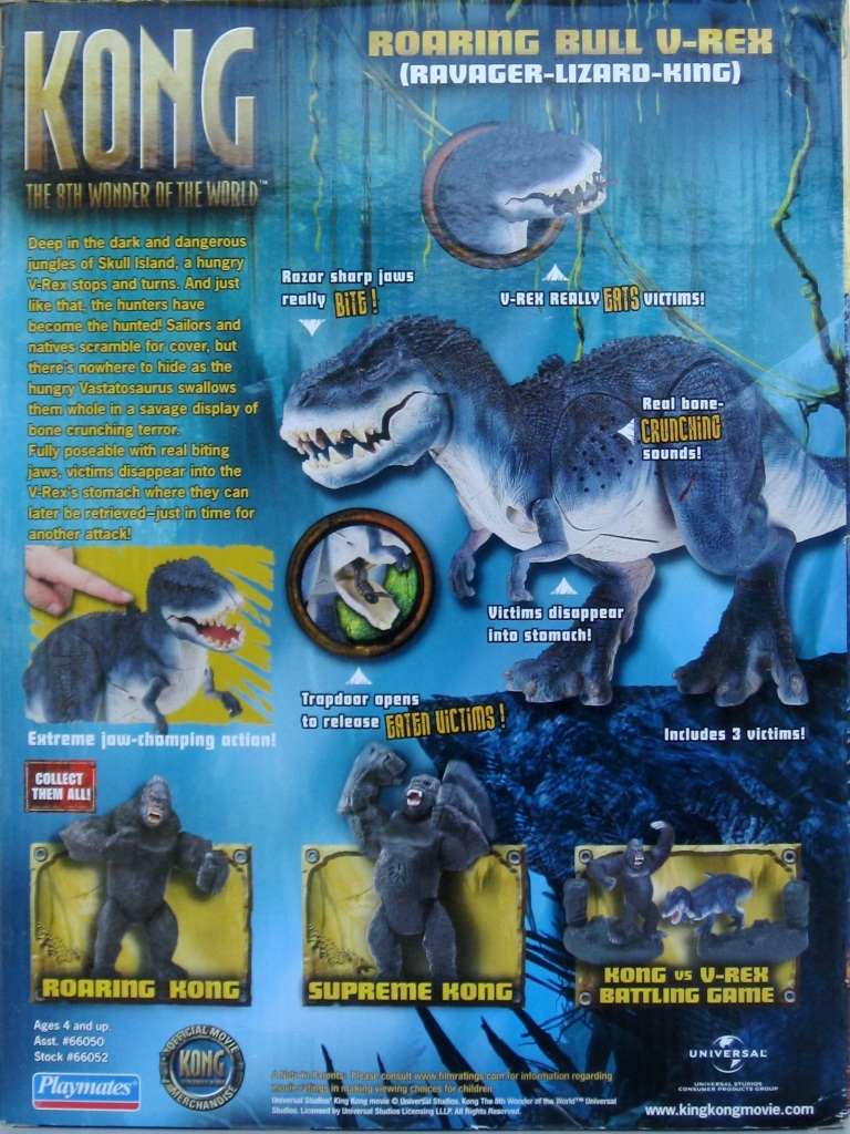 Toys and Stuff: Playmates - #660050 Roaring Bull V-Rex