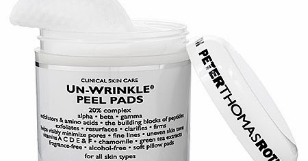 Looks Good from the Back: Review: Peter Thomas Roth Un-Wrinkle Peel Pads.