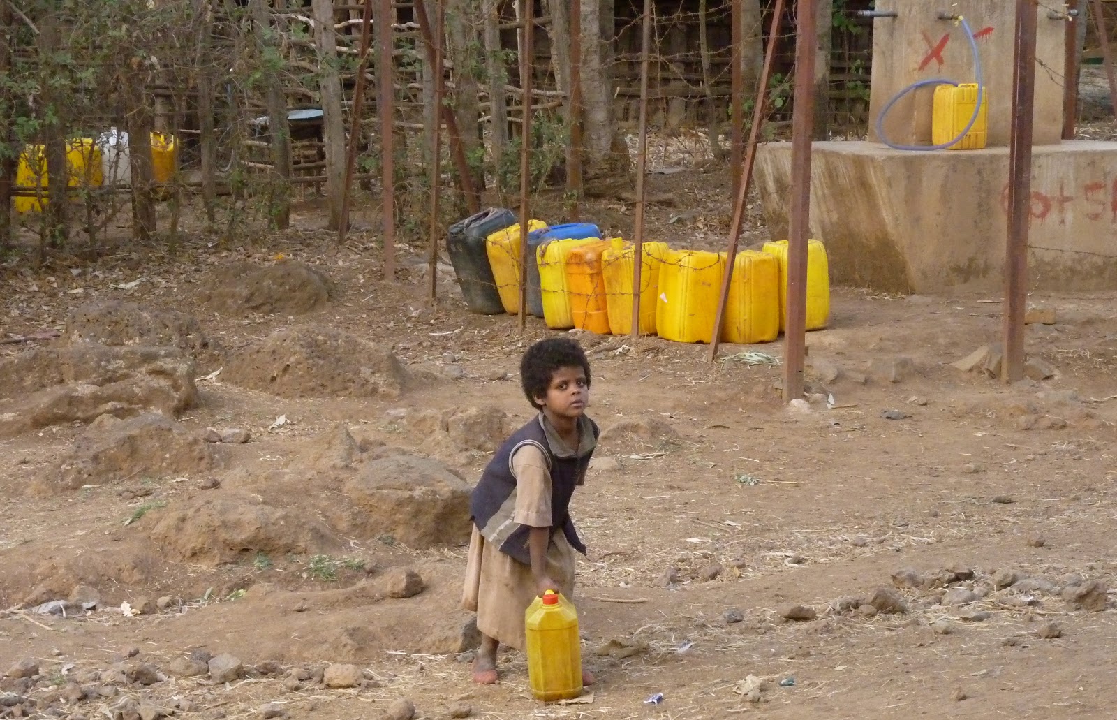Our Family's Year in Addis: The Yellow Jerry Can