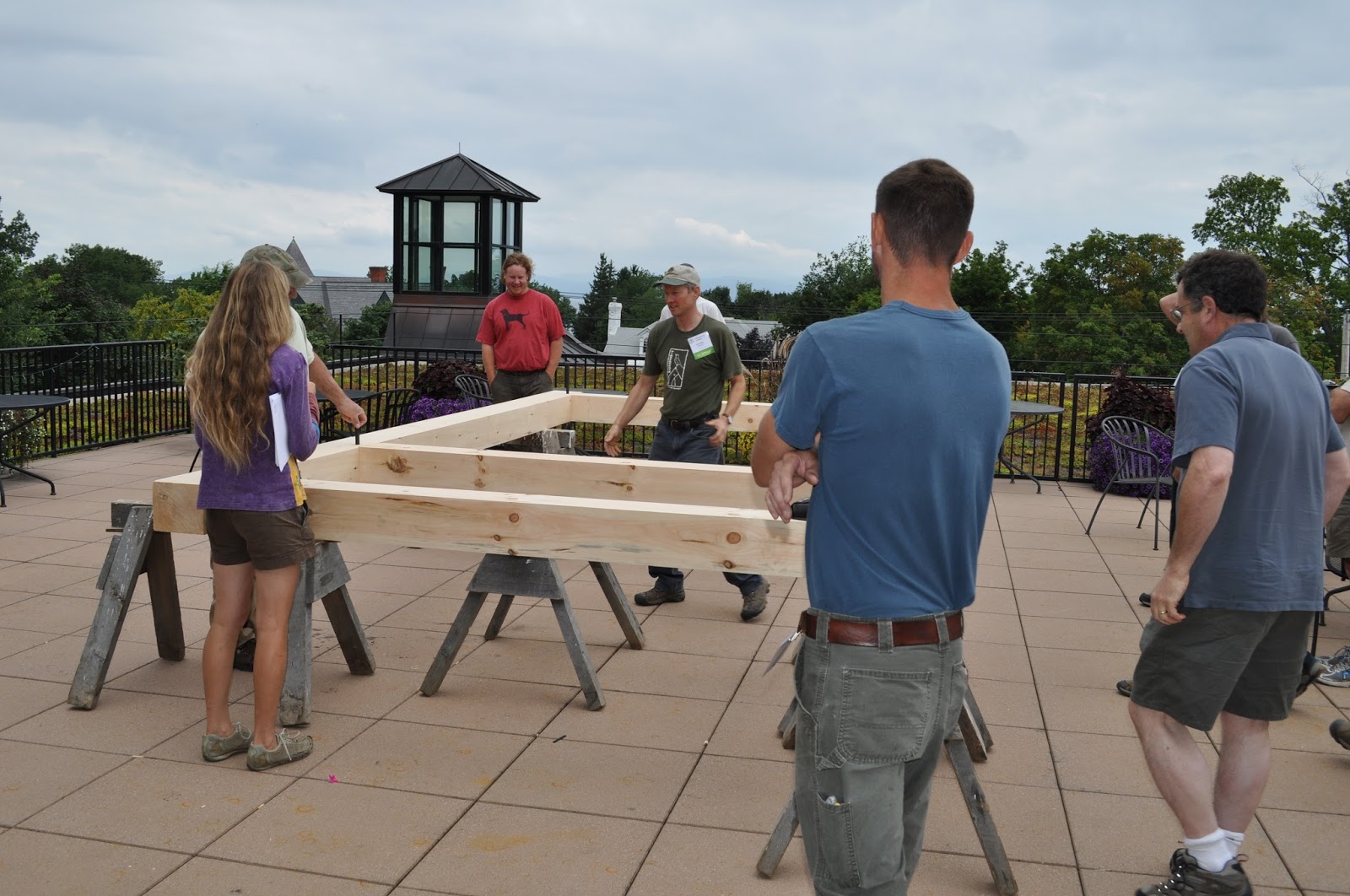 Roof Framing Geometry: Scribing Class Timber Framing by Josh Jackson