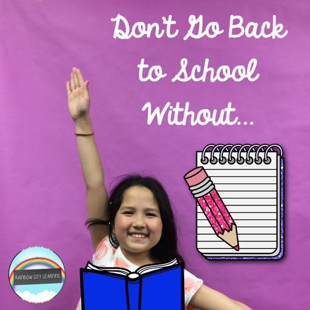 Don't Go Back to School Without - RCL