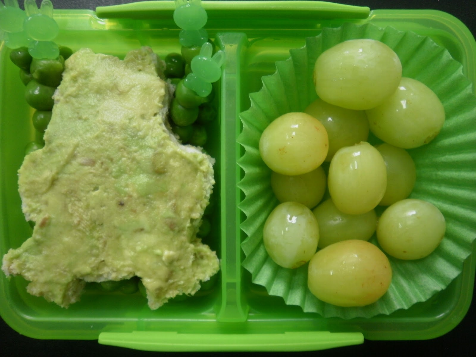 Frog on a Pond of Peas - Bento Inspired Lunch Box