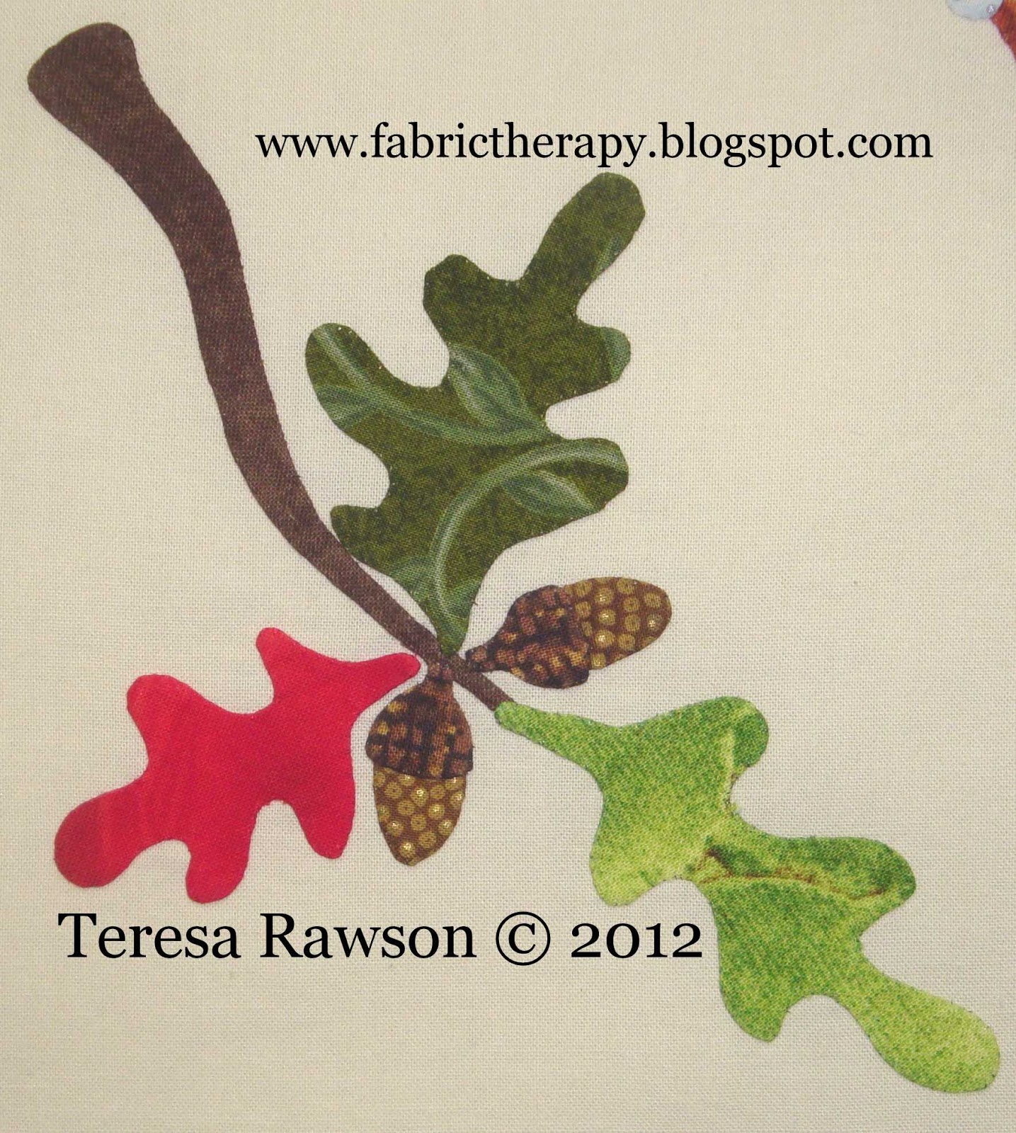 FABRIC THERAPY: "Baltimore Rhapsody" Block #12 - the bassoon, the bass ...