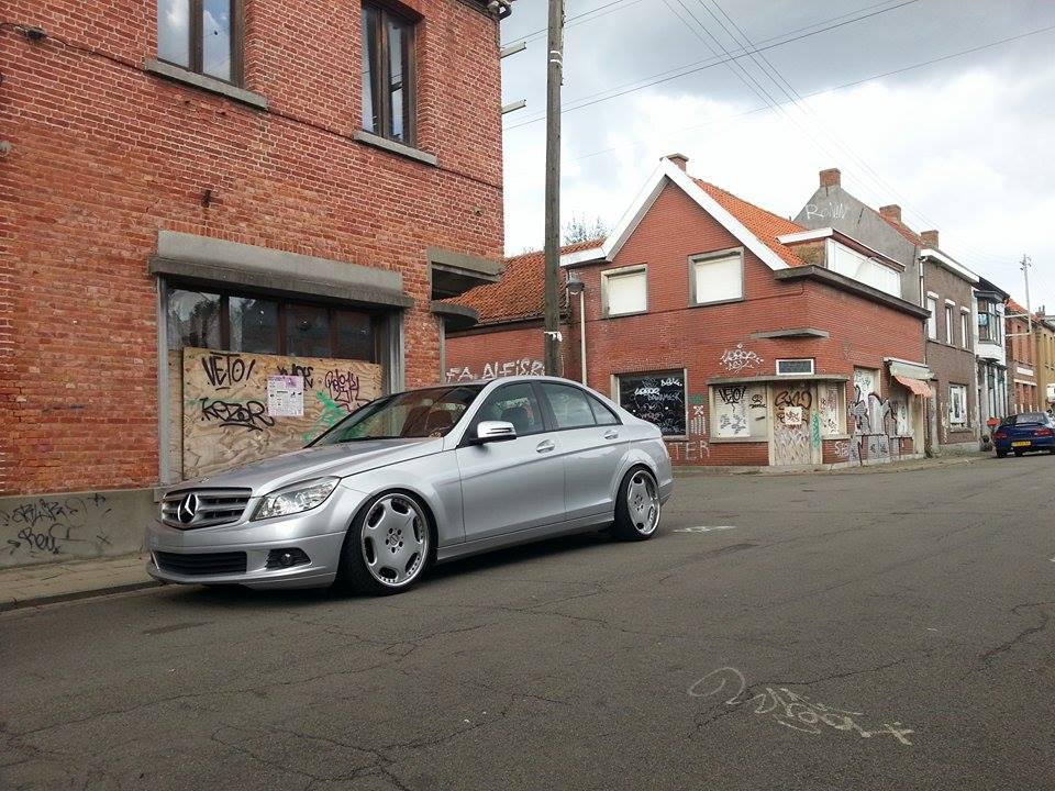 Mercedes-Benz C-Class W204 on Carlsson Wheels | BENZTUNING