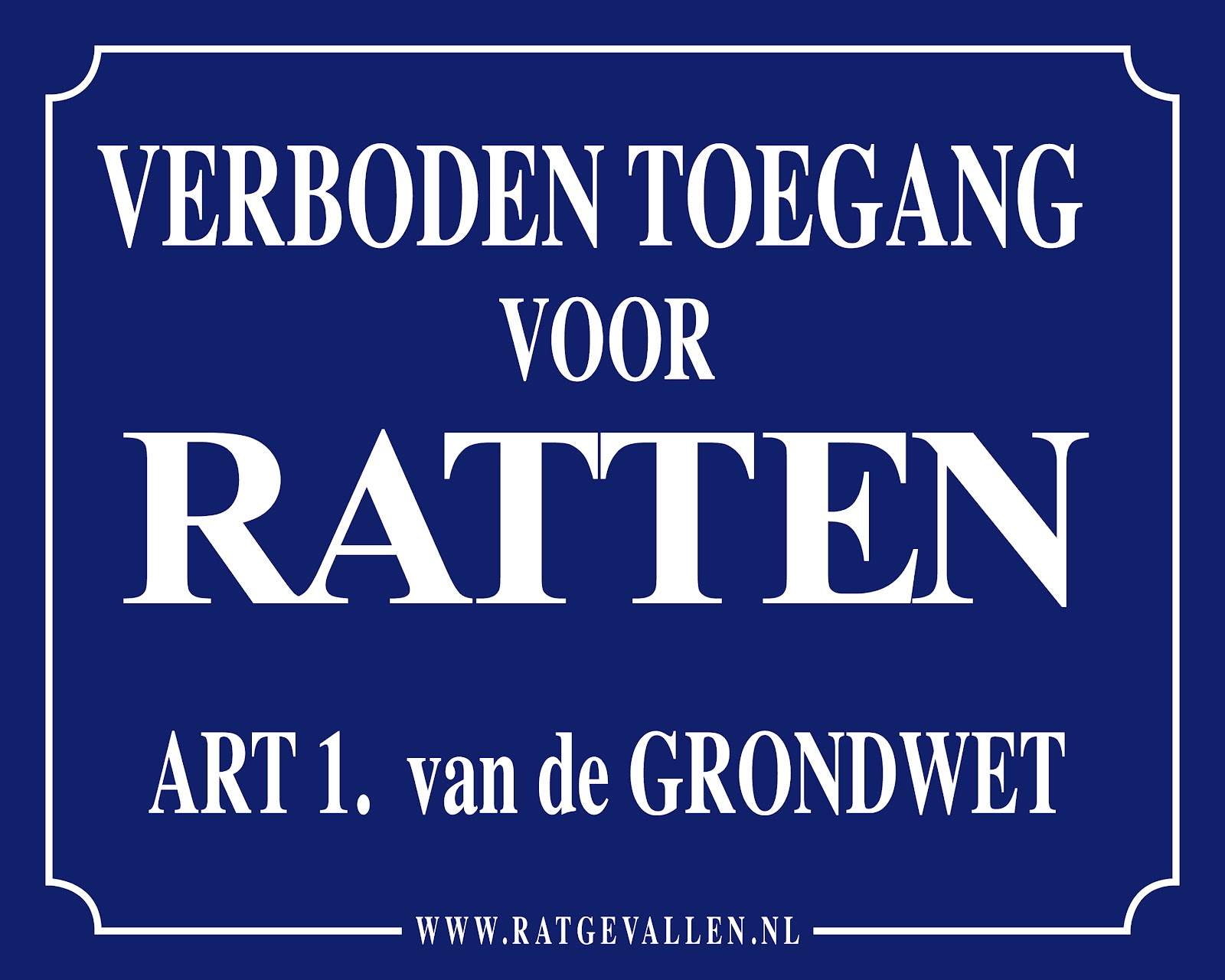 De wereld van een Narcist, ik noem ze Ratten.: Verboden voor Ratten