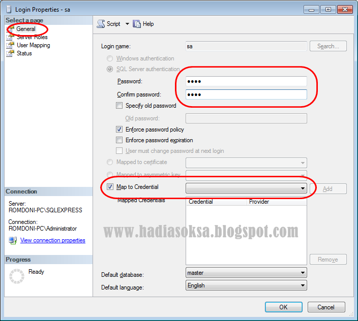 Cara Mengaktifkan User sa Pada Database SQL Server dan Mengatasi Error ...