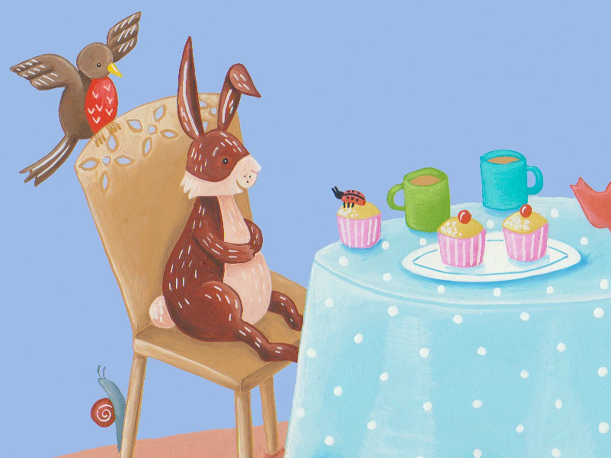 Lucy Boden Illustration: Tea party time!