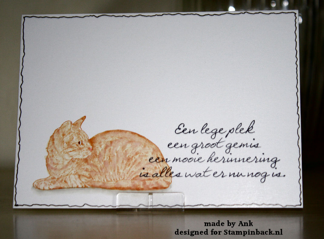 STAMPINBACK: Dag poes