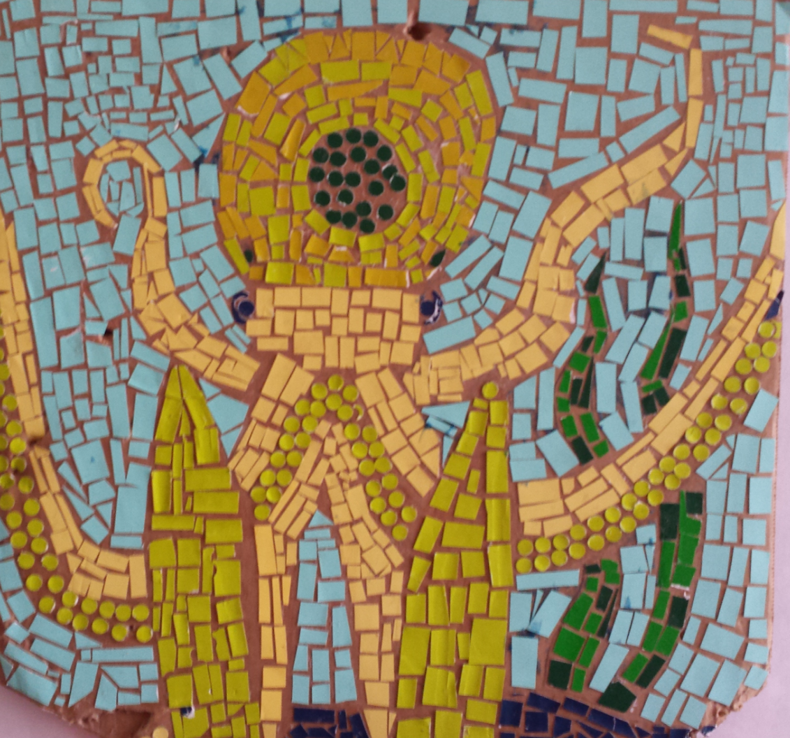 Mrs. Higa's Art Class: Mosaic Octopus