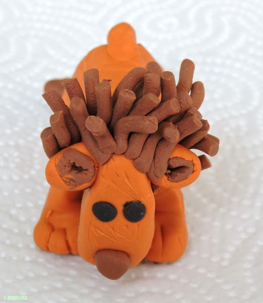 BIENVENUE CHEZ LE RAT MUTANT: MES CREATIONS EN PATE FIMO : UN LION ET ...
